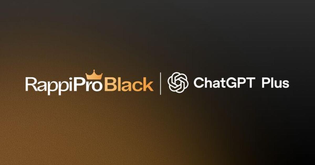 Rappi se alía con OpenAI y ofrecerá ChatGPT Plus gratis a usuarios Pro ...